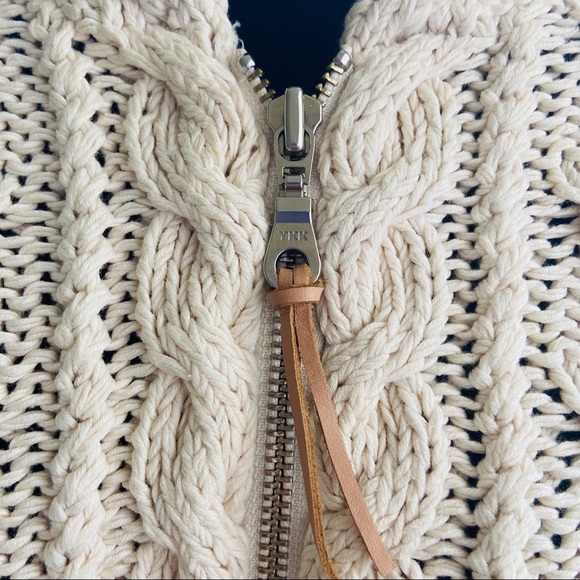 Jackets & Coats | Rope Pattern Woven Cotton Jacket | Poshmark